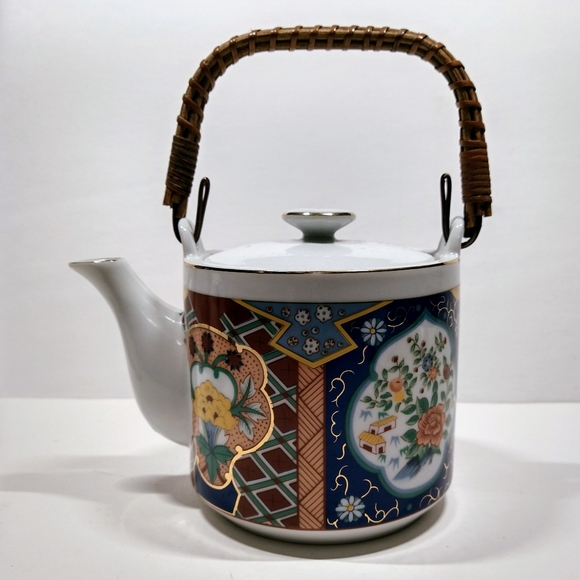 Imari | Dining | Stunning Imari Ware Japan Teapot Floral Colorful ...
